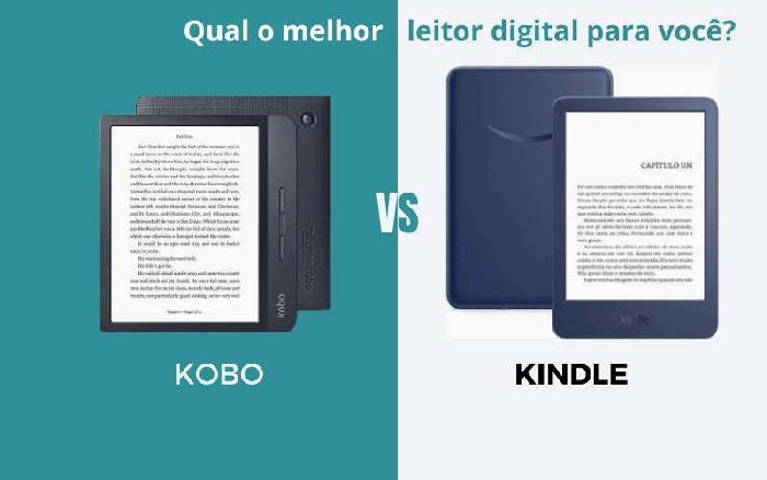Kindle vs. Kobo: Qual o melhor leitor digital para você?