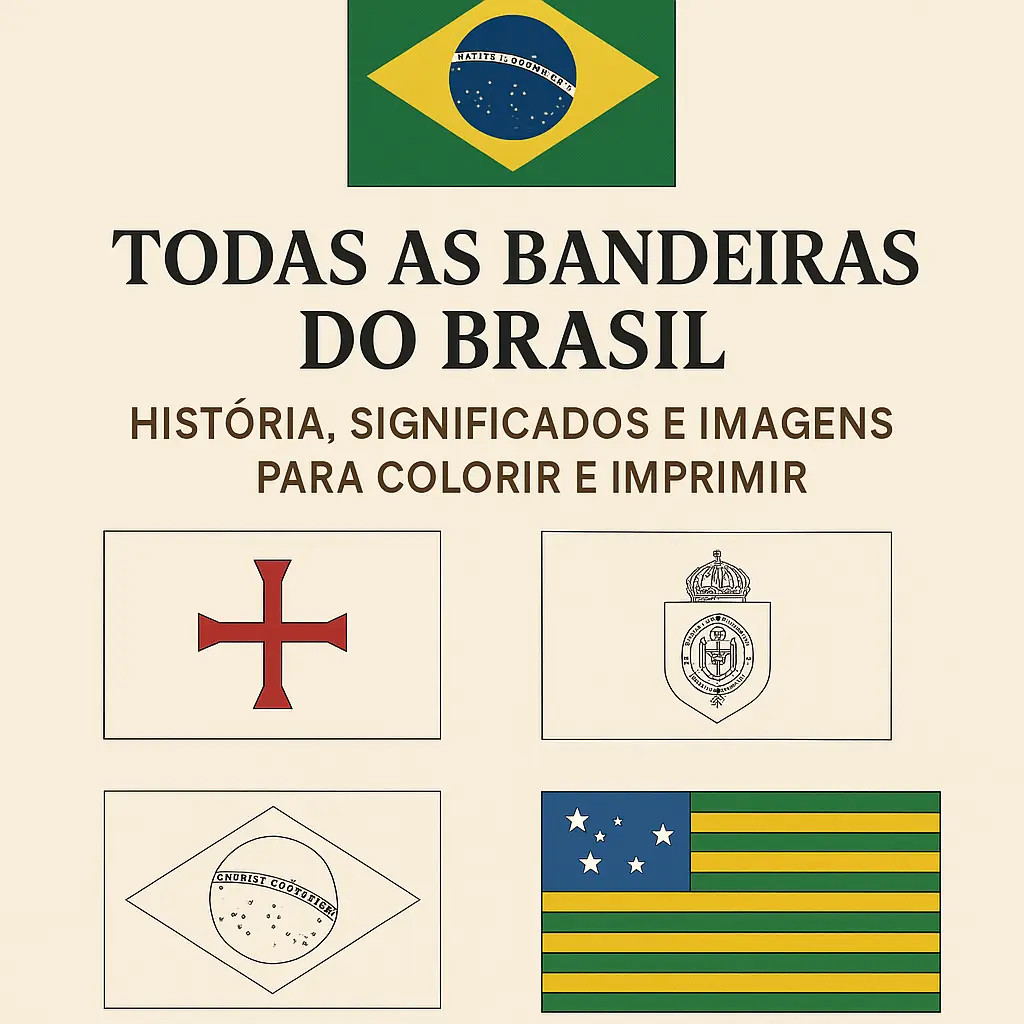 Todas as Bandeiras do Brasil: História, Significados e Imagens para ...